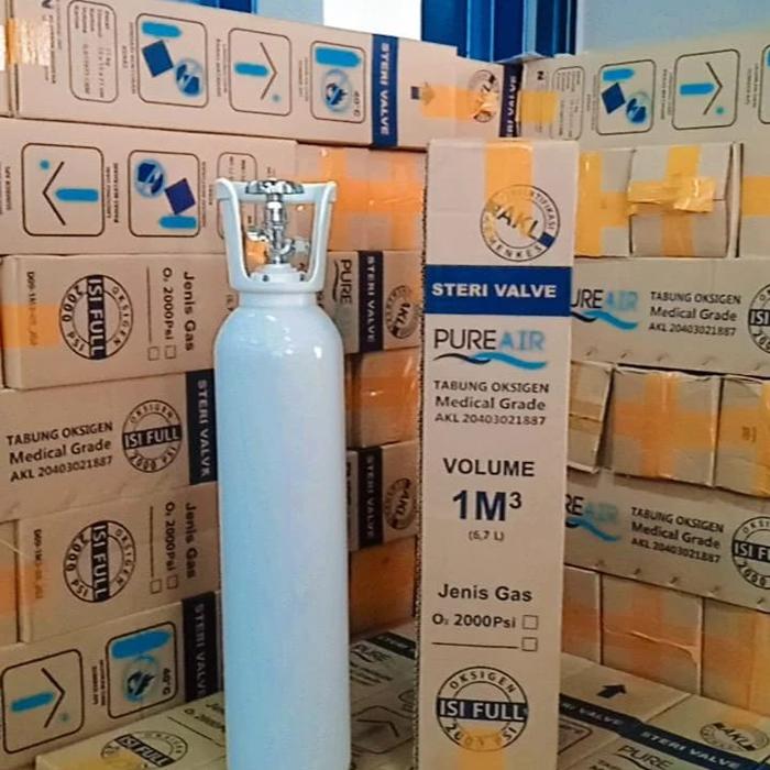 Jual Tabung Oksigen 1m3 + Isi - Kota Tangerang - Dominicpedia | Tokopedia