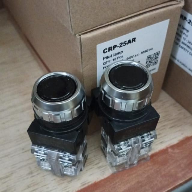 Jual PUSH BUTTON SWITCH 1NO 1NC 25MM DAN 30MM HANYOUNG MERAH HIJAU ...