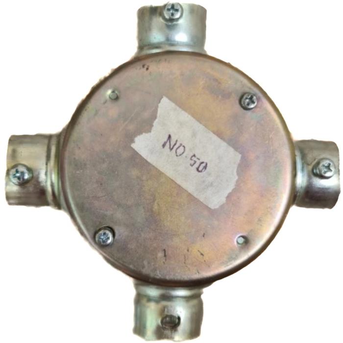 Jual Conduit Tdus T dus Galvanis Besi E25 3/4 inch junction cabang 4 X ...