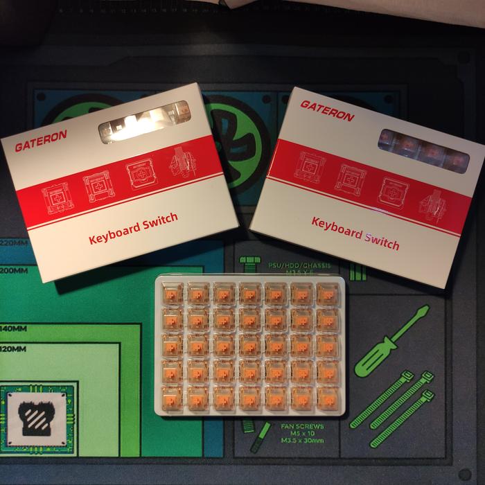 Jual Gateron Mars Switch for Mechanical Keyboard 105 pcs - Kota ...