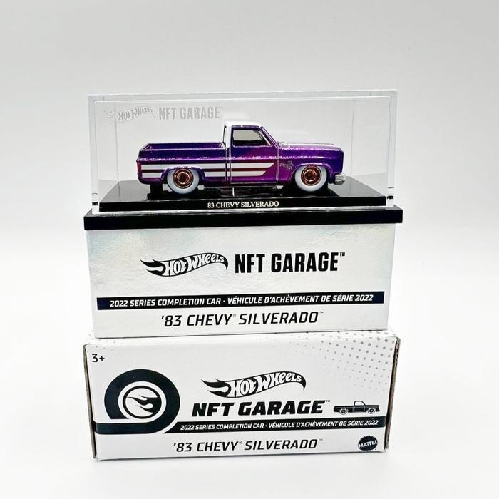 Jual Hot Wheels NFT Garage Reward Car '83 Chevy Silverado MEA Toy Fair ...