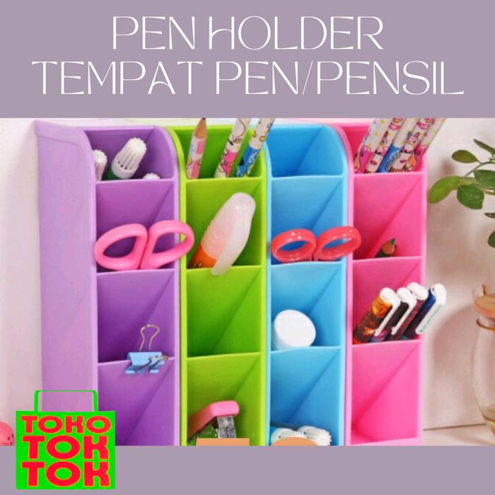 Jual DISPLAY PEN PENCIL PENSIL PULPEN HOLDER TEMPAT TARUH PEN RAK MINI ...
