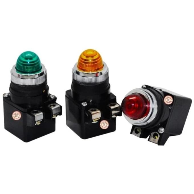 Jual PILOT LAMP 110VAC 25MM DAN 30MM MERAH KUNING BIRU HIJAU - Kota ...