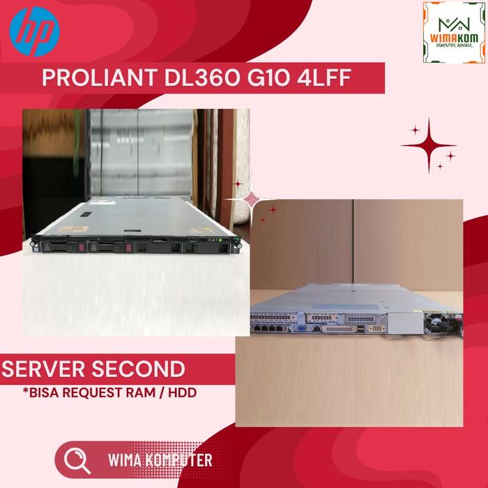 Jual SERVER SECOND HP DL325 G10 4LFF AMD EPYC 7262 8 CORE 16GB SATA 1TB ...