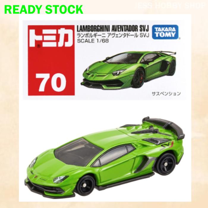 Jual Tomica no 70 Lamborghini Aventador SVJ Takara Tomy Reguler No.70 ...