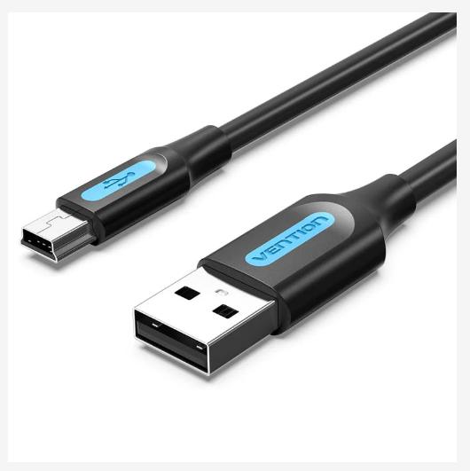 Jual Vention Kabel Data Mini USB Type B Harddisk HDD HARD DISK 2M 3M ...