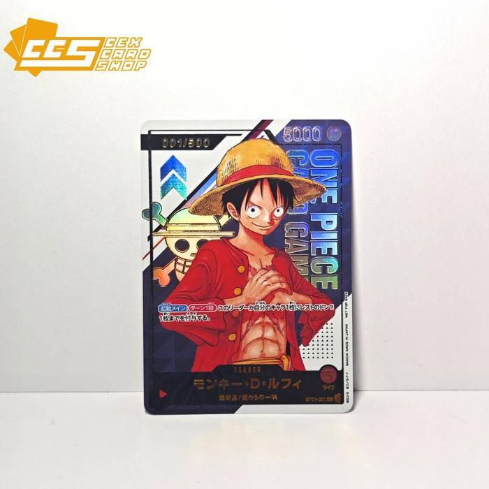 Jual Monkey D. Luffy Flagship Battle Winner Serial (Replica) - One ...