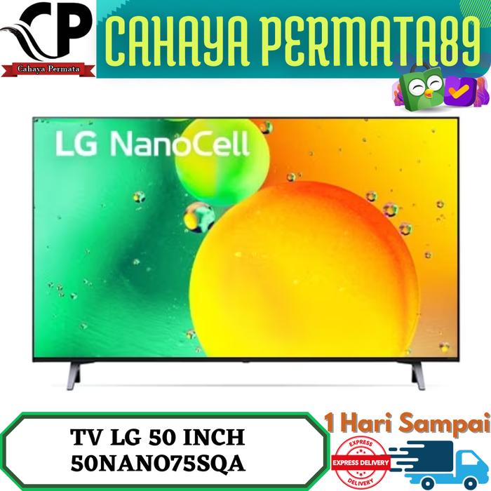 Promo TV LG 50NANO75 - SMART TV 50INCH UHD 4K LG NANOCELL 50NANO75SQA Cicil 0% 3x - Jakarta ...