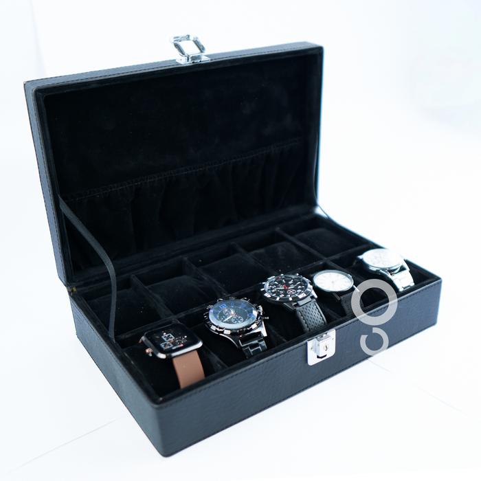 Jual ( Promo New ) Exclusive Kotak Tempat Jam Tangan Isi 10 Jumbo Tanpa ...