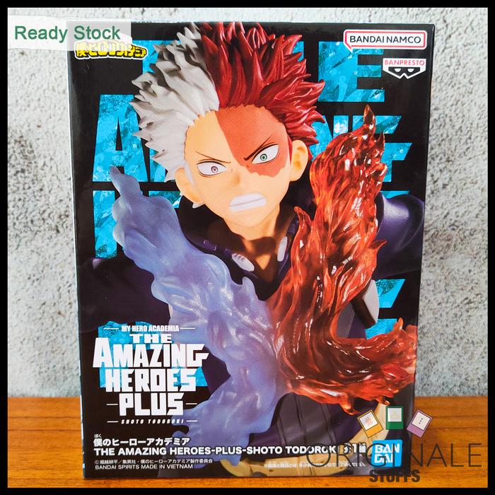 Jual Banpresto My Hero Academia Amazing Heroes Plus Todoroki Shoto Figure Japver Original - Kota ...