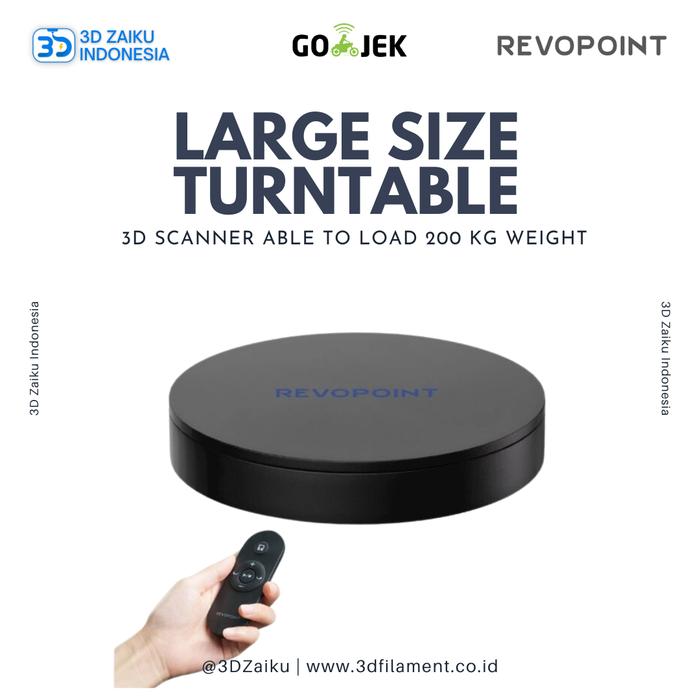 Jual Original Revopoint Large Size Turntable for 3D Scanner Able to Load 200 KG Weight - Jakarta ...