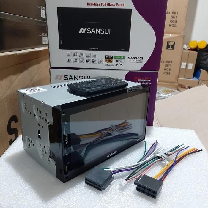Jual Headunit Deckless Sansui 7 Inch SA 5202i / MP5 Sansui SA 5202i ...