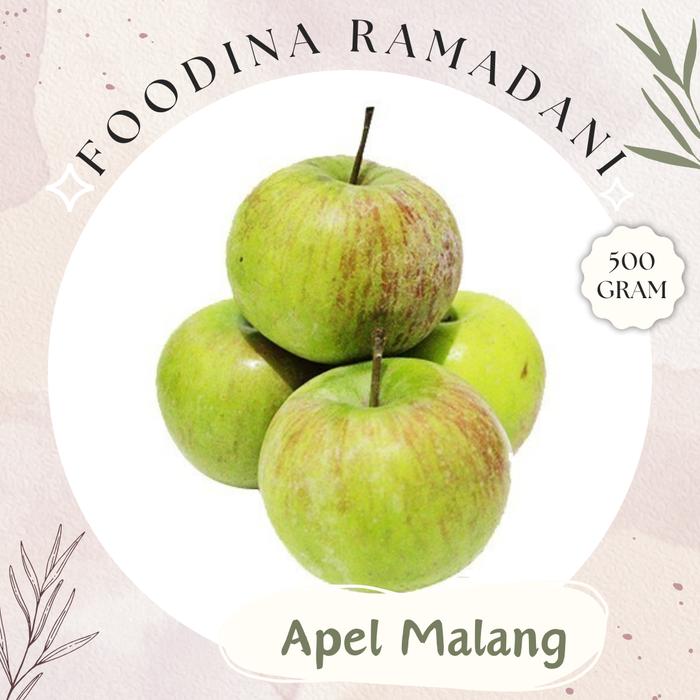 Jual APEL MALANG Manalagi - Malang Apple Fresh [ 500gr ] Harga Per 0,5 ...