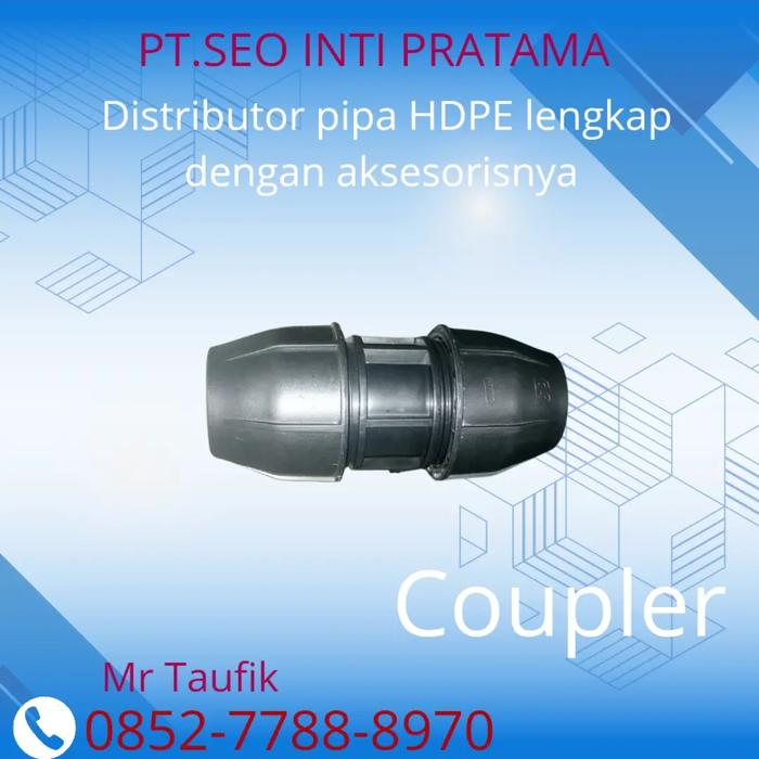 Jual Coupler pipa Hdpe murah 1"inch 32mm | sambungan pipa HDPE ...