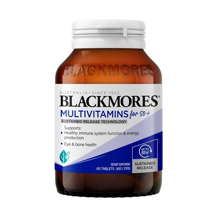 Jual Blackmores Multivitamin For 50+ Sustained Release 60 Tablets - Jakarta Barat - Health ...