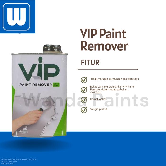 Jual PAINT REMOVER VIP (1 KG) - PERONTOK CAT SAMURAI DUCO DAN TEMBOK ...