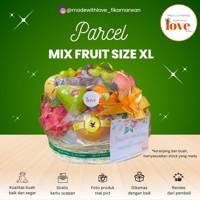 Jual Parcel buah / hampers buah full murah Bekasi Timur - XL - Kota ...