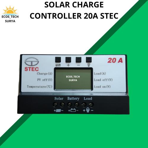 Jual SOLAR CHARGE CONTROLLER STEC | SCC DIGITAL 20A 12V-24V - Jakarta ...