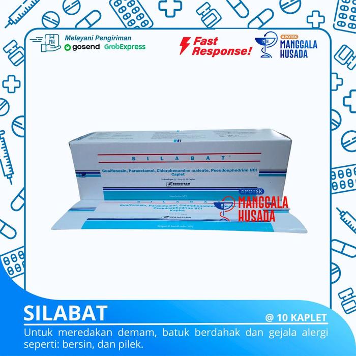 Jual SILABAT OBAT FLU DAN BATUK PER STRIP @ 10 KAPLET - Kota Palembang ...