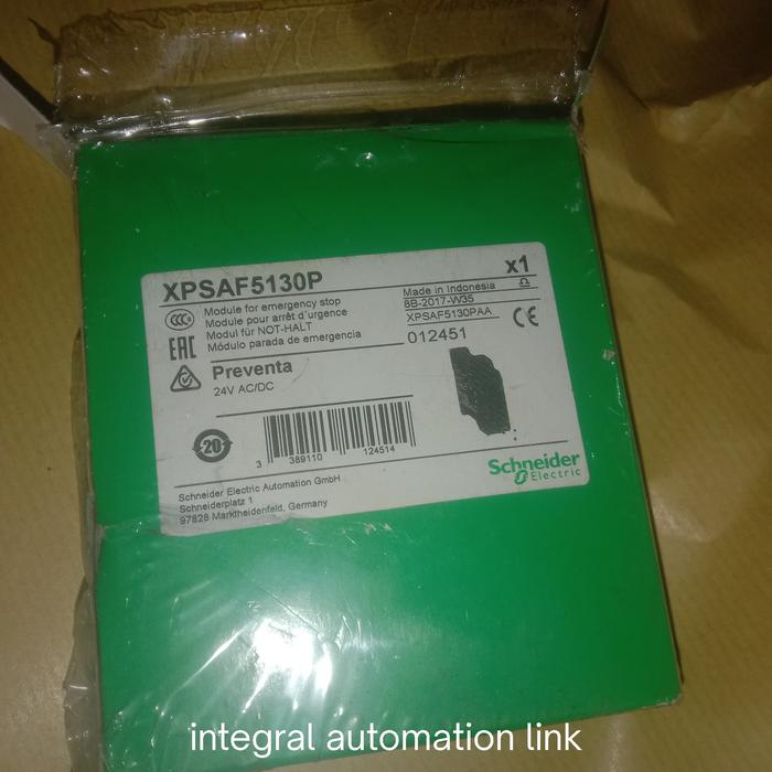 Jual SCHNEIDER XPSAF5130P SAFETY RELAY - Kota Batam - integral ...
