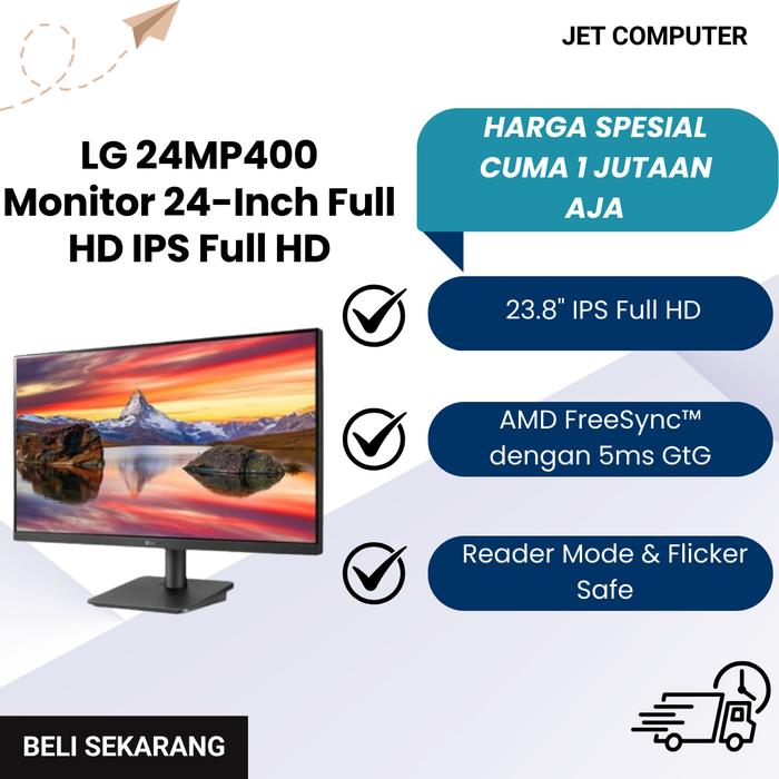 Jual LG 24MP400 Monitor 24-Inch Full HD IPS Full HD - Kota Semarang ...