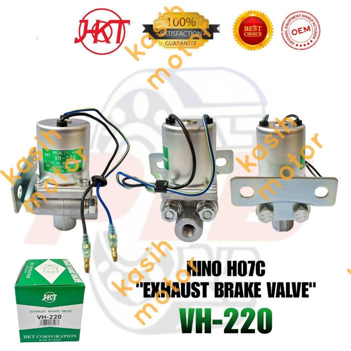 Jual MAGNETIC VALVE VALVE 3 WAY EXHAUST BRAKE VALVE HINO RANGER H07C HO7C ORIGINAL HKT JAPAN 100 ...