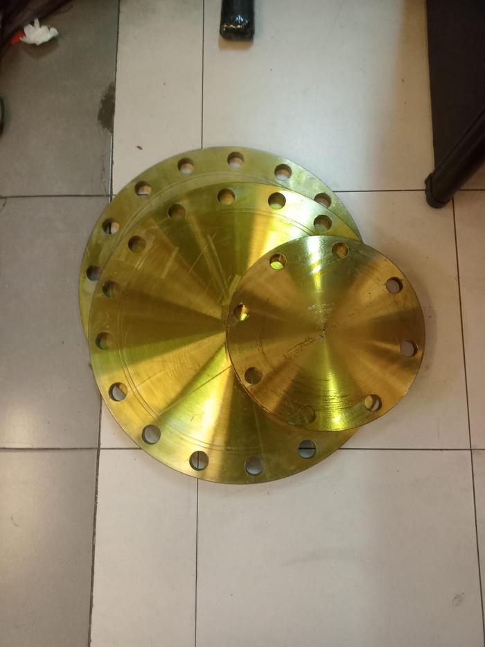 Jual Blind Flange Besi JIS 10K 3" inch - Flange Buta Carbon Steel 10K ...