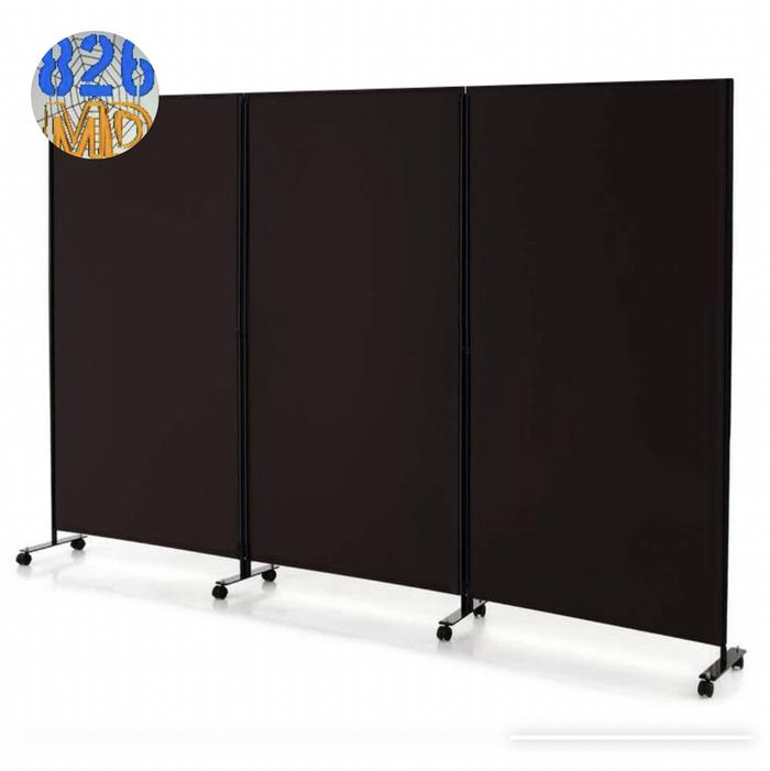 Jual Partisi portable lipat kaki palang roda tinggi 180 cm x panjang ...