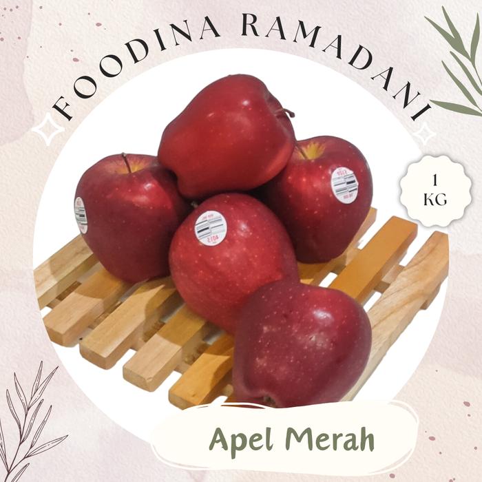 Jual APEL MERAH Washington Import - Red Apple Fresh [ 1.000gr ] Harga ...