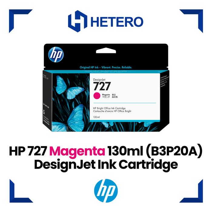 Jual HP 727 Magenta 130-ml DesignJet Ink Cartridge / Tinta Cartridge ...