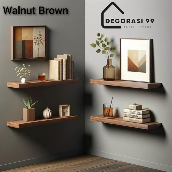 Promo Ambalan dinding Panjang variasi 80,100,120 cm, Lebar 20 cm, Tebal ...