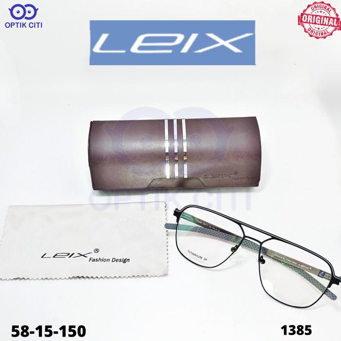 Promo Frame Kacamata Pria Titanium Super Ringan Original Leix 1385 ...