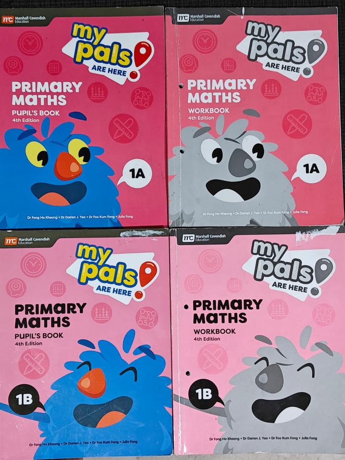 Jual My Pals Are Here Grade 1 Primary Maths Coursebook and Workbook ...