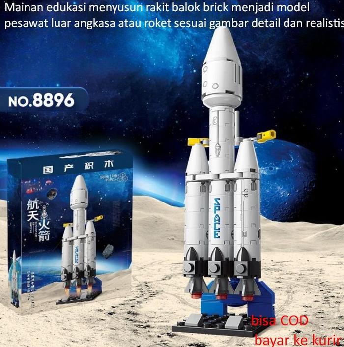 Jual KDS - Mainan edukasi menyusun rakit balok brick menjadi model ...