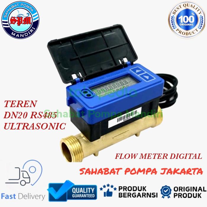 Jual Flow meter digital TEREN DN20 RS485 out put digital ultrasonic water - Jakarta Barat ...