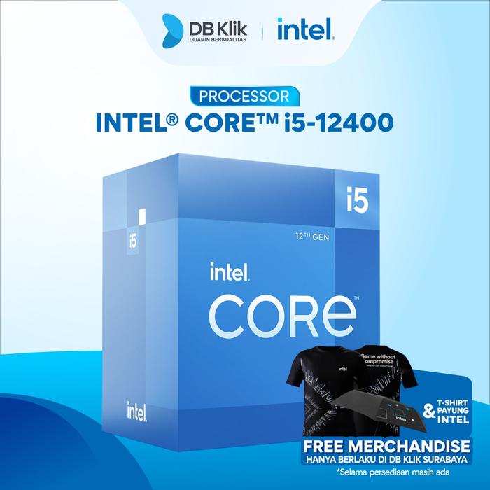 Promo Processor Intel Core I5-12400 Box 2.5GHz LGA1700 - Intel I5 12400 Box Cicil 0% 3x ...