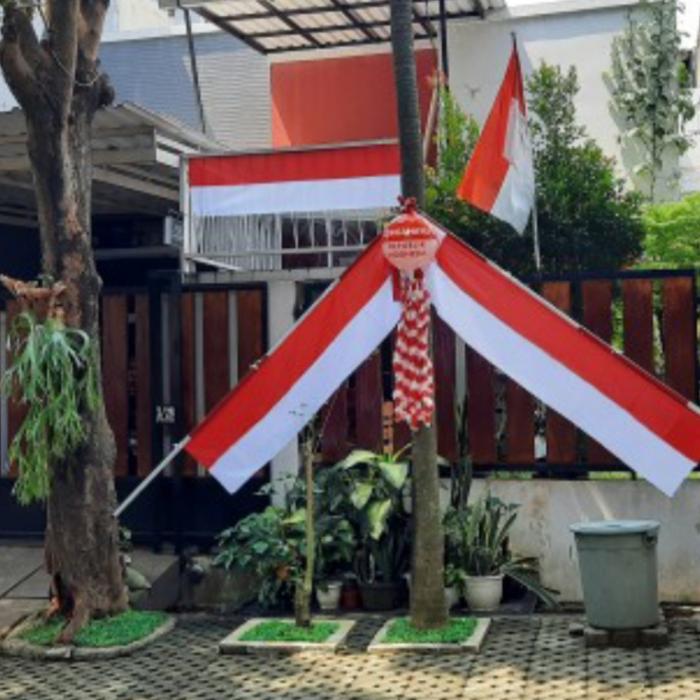 Jual UMBUL-UMBUL MERAH PUTIH / RESPLANG MERAH PUTIH / BAGDROP 5METER ...
