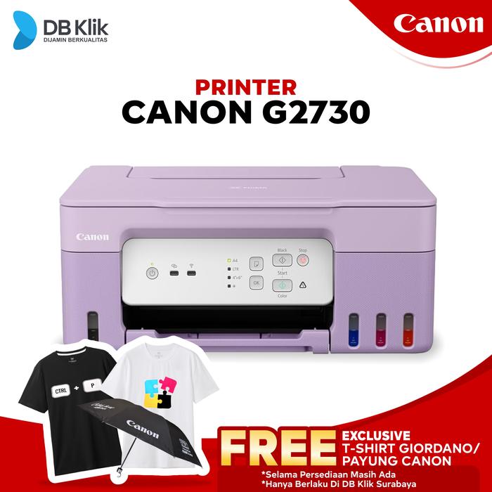 Promo Printer CANON G2730 All in One Print Scan Copy A4 - Purple Cicil ...