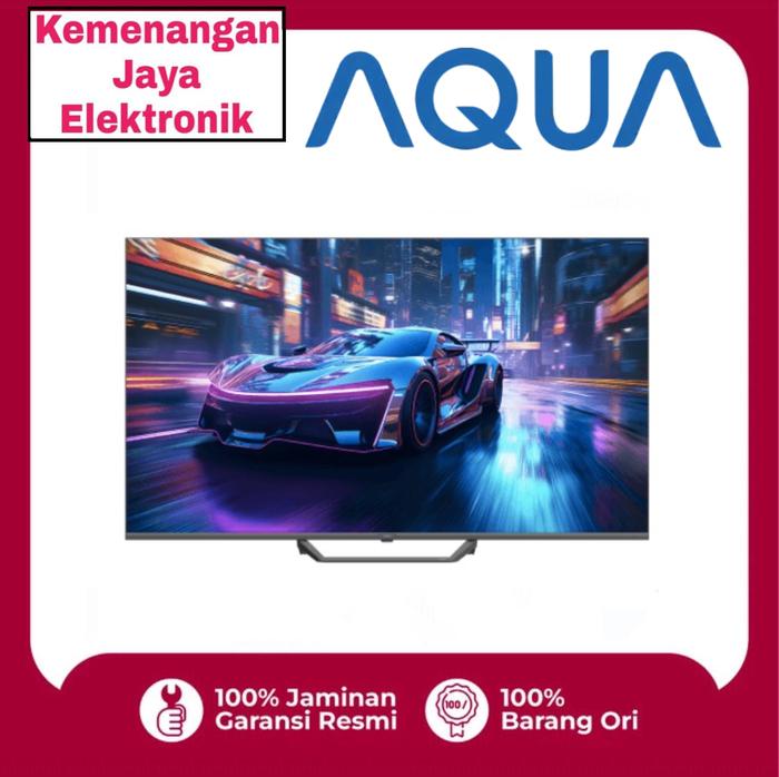 Jual TV AQUA 50 Inch LED AQT50S80EUX (4K UHD QLED-Google TV) - Kota ...