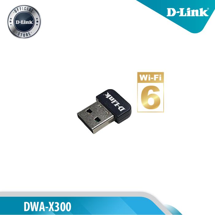 Promo D-Link DWA-X300 AX300 Wi-Fi 6 Mini USB Adapter - Jakarta Utara - D-Link Official Store ...