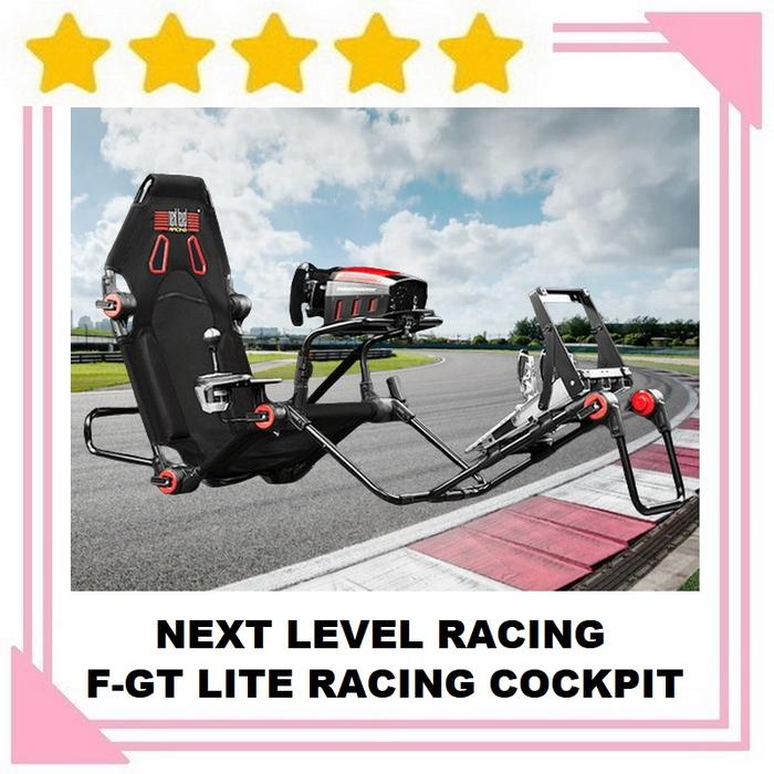 Jual Next Level Racing F-GT Lite Racing Cockpit Kursi Gaming Sim Seat ...
