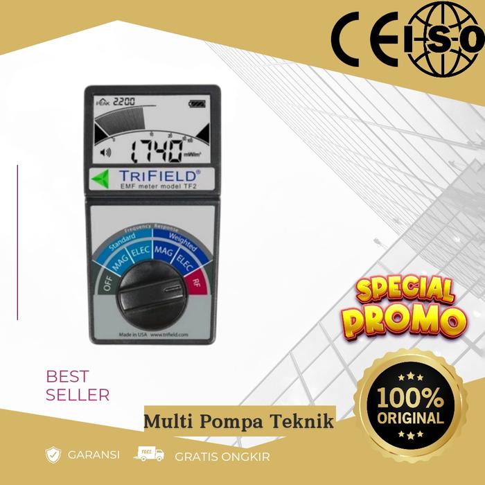 Jual Trifield EMF Gauss Meter TF2 The 100XE Legend Renewed AC Magnetic ...