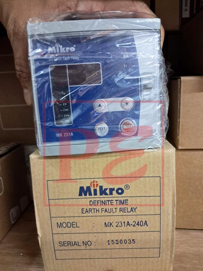 Jual Mikro Earth Fault Relay MK NX231A - 240A MIKRO - Jakarta Pusat - Pratama Electric PE ...