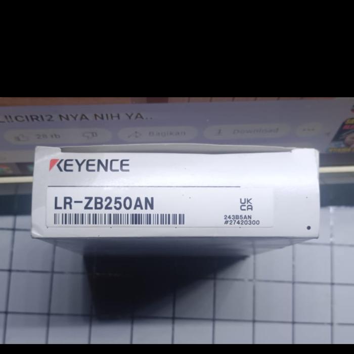 Jual Keyence LR-ZB250AN CMOS Laser sensor...NPN - Kab. Purwakarta ...