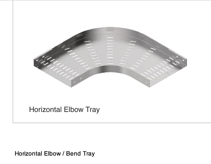 Jual Horizontal Elbow Tray / Bend Tray - HOTDIP , 200 X 50 X 100 - Kab ...