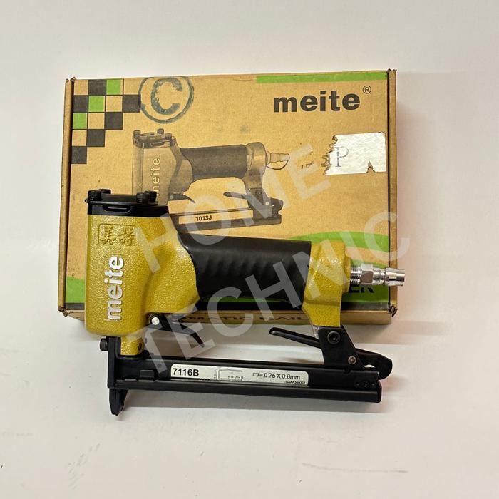 Jual Stapler Nailer Gun / Alat Tembak Paku / Air Stapler 7116B Meite ...