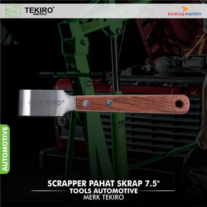 Jual Pahat Merk Tekiro Type GT-SC1276 Scraper Ukuran 10x3cm Scrap Kape ...