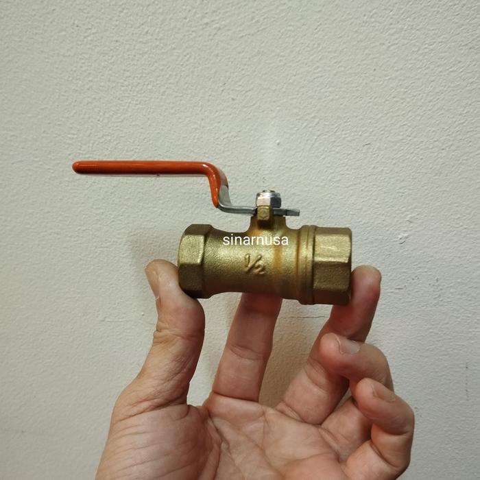 Jual Stop Kran / Ball Valve Kuningan KITZ 1/2 " inchi Bronze / Brass - Jakarta Barat - sinarnusa ...