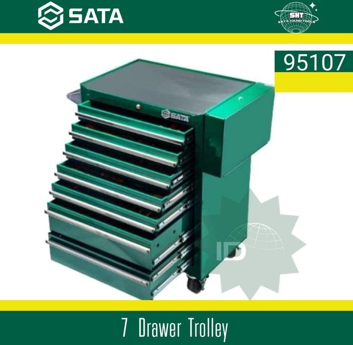 Jual SATA Toolbox cabinet Tool box susun trolly 7 drawer 95107 - Jakarta Barat - SATA HAND TOOLS ...