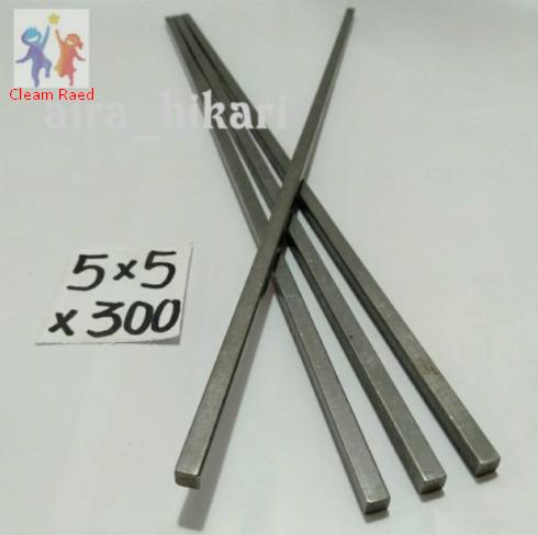 Jual Shaft key sepi spei pengunci 5 mm - 5mmx5mmx300mm - Jakarta Pusat ...